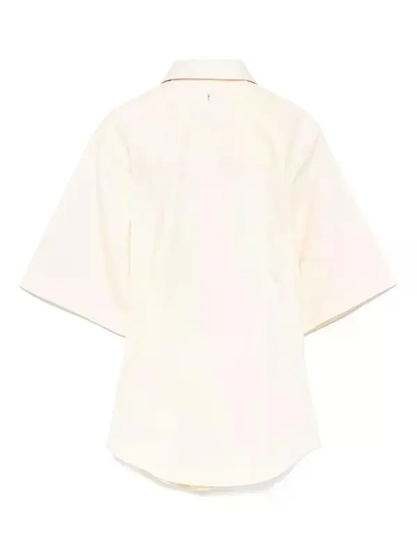 Ami Cotton Short-sleeve Shirt