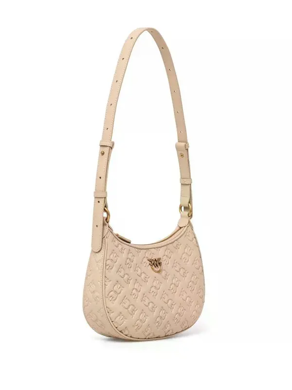 Pinko Love Shoulder Bag - Neutrals