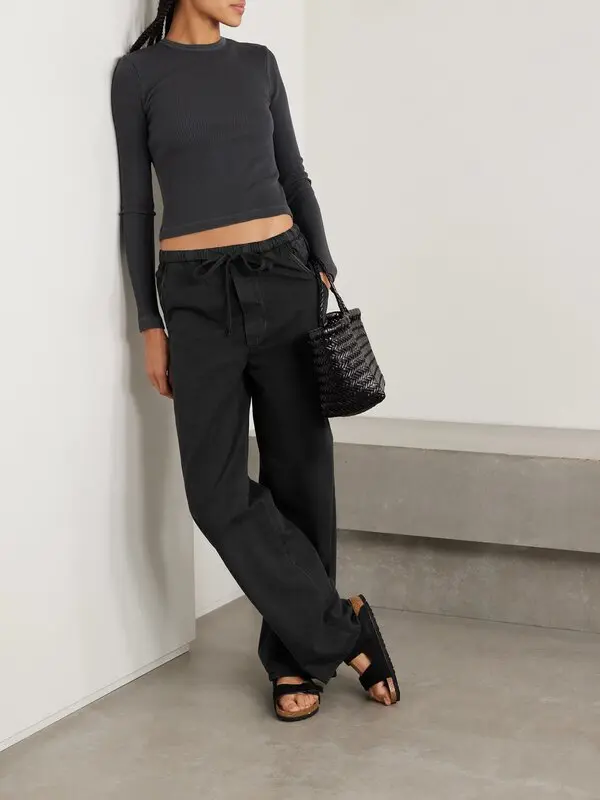 Citizens Of Humanity Aurora Wide-leg Pants - Black