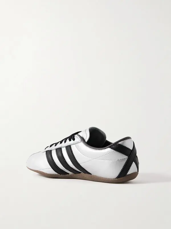 ADIDAS ORIGINALS Tokyo Metallic Leather Sneakers - Silver