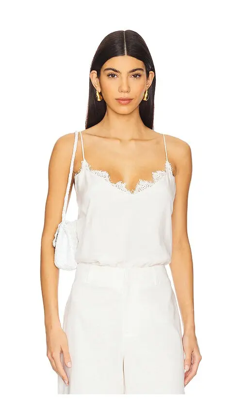 Cami Nyc Nisha Camisole Top With Lace Trim