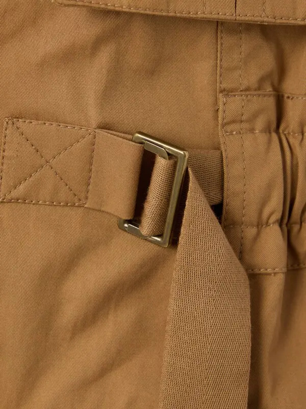 Chloé Buckled Cotton-twill Vest