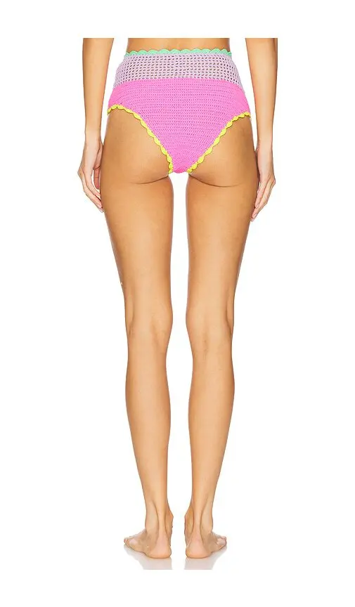Beach Riot Wyatt Bikini Bottom - Technicolor Rays