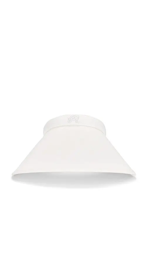 MALBON Claire Visor - Ivory