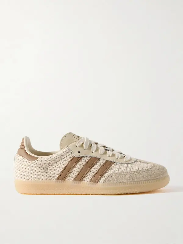 Adidas Originals By Alexander Wang Samba Og Crochet Sneakers Off