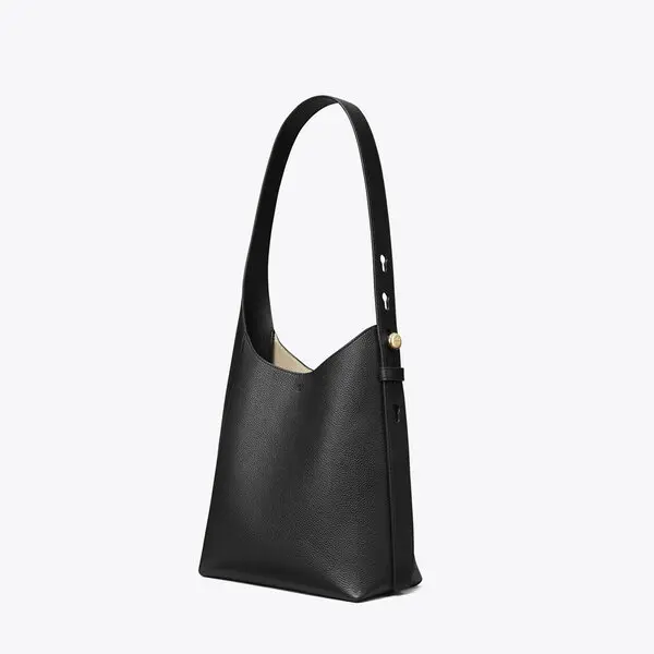 Tory Burch Small Romy Hobo Bag - Black