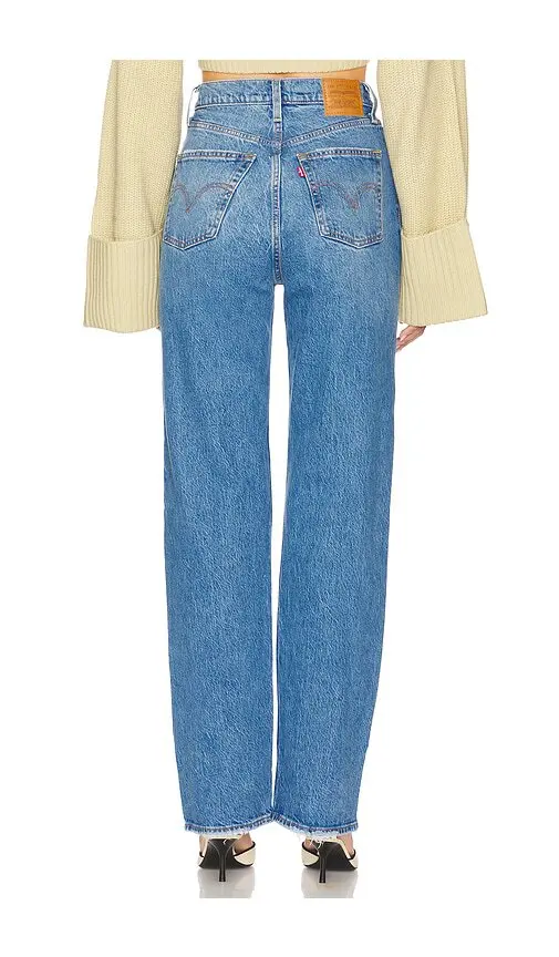 LEVI'S Ribcage Full Length Jeans - Blue