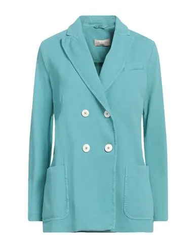 CIRCOLO 1901 Single-breasted Piqué Blazer - Blue