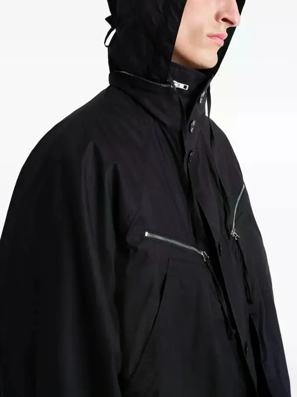 Lemaire Parachute Jacket In Black - 40% Off | Editorialist