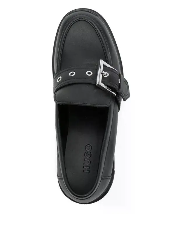 Hugo Buckle-detail Loafers