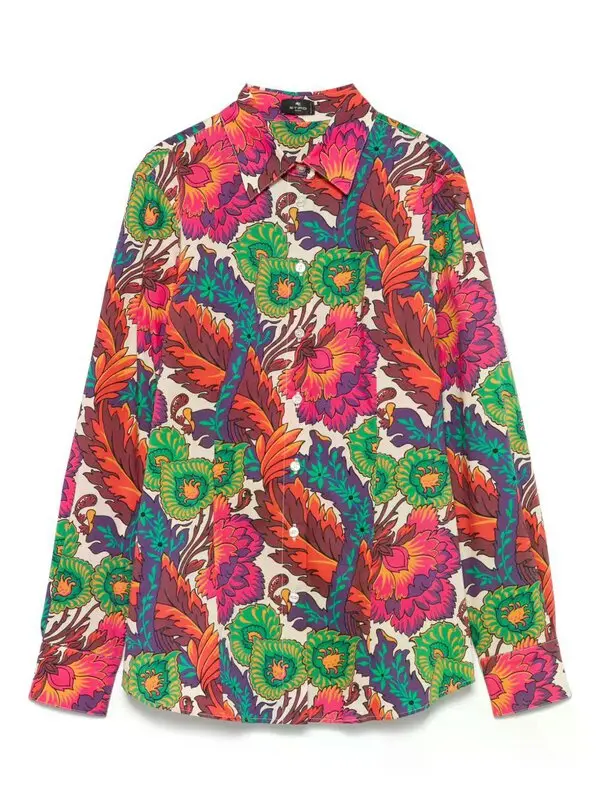 Etro Floral-print Shirt