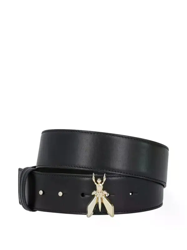 Patrizia Pepe Bold Buckle-detail Belt - Black