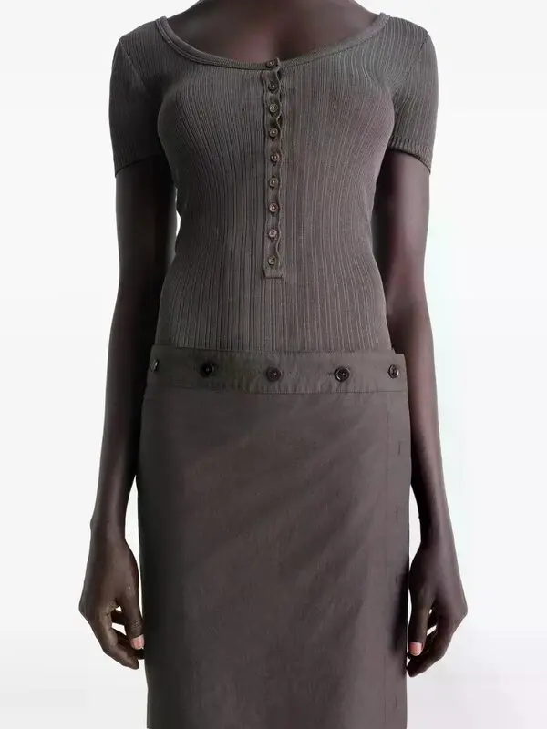 LEMAIRE Buttoned Skirt