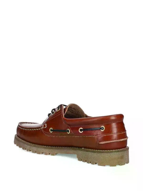 Barbour Deck Boat Shoes - Brown