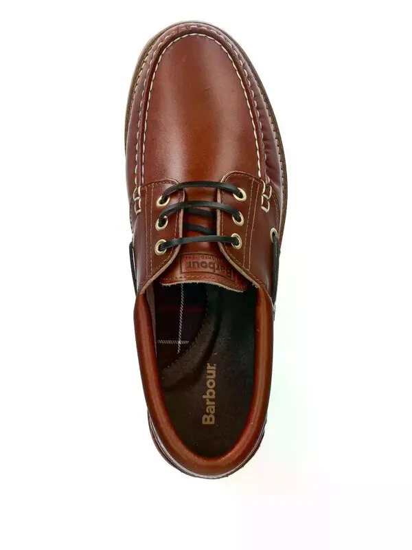 Barbour Deck Boat Shoes - Brown