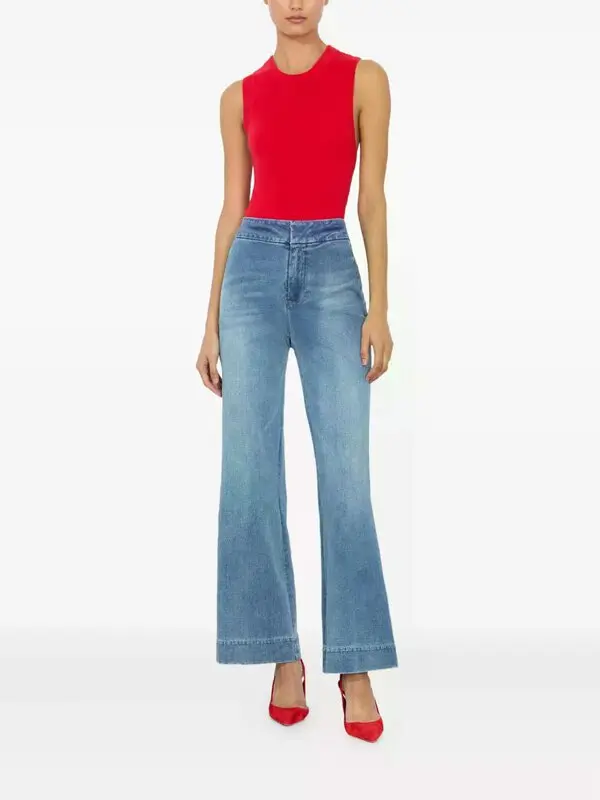Alice + Olivia Quinn Bootcut Jeans