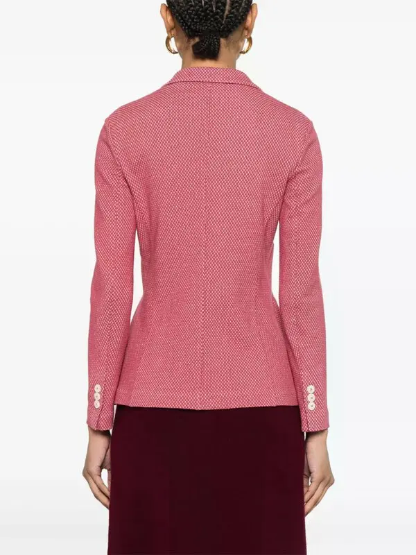 CIRCOLO 1901 Textured Single-breasted Blazer