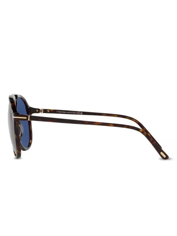 TOM FORD Tortoiseshell Oversized Sunglasses