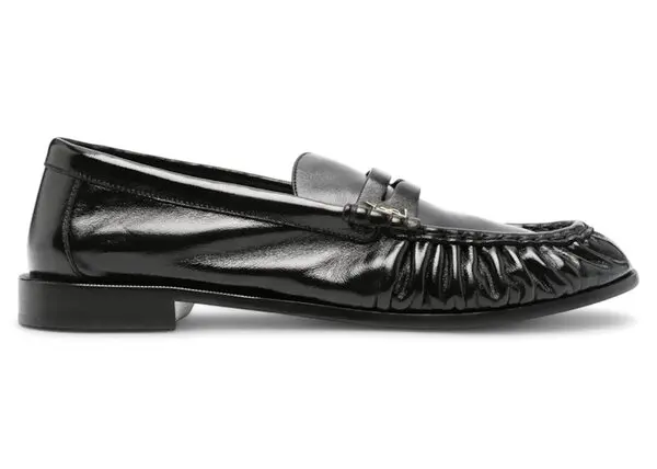Saint Laurent Le Loafer Penny Slippers - Black
