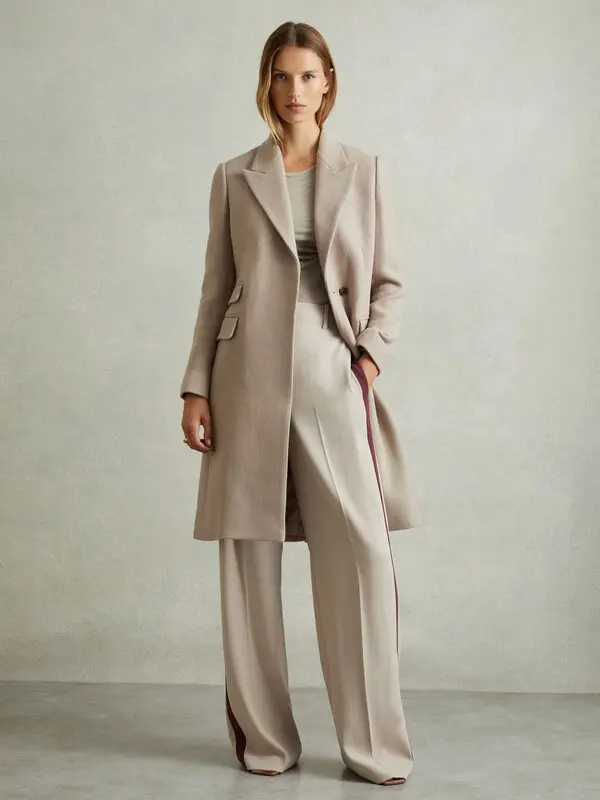 REISS Louis Wool-blend Coat