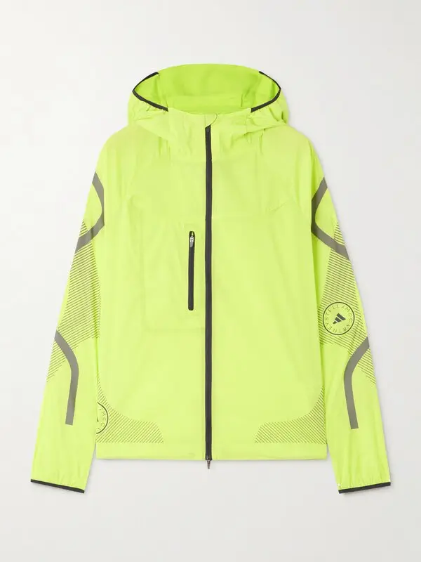Adidas By Stella McCartney Truepace Hooded Recycled-shell Track Jacket