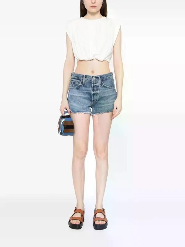 AGOLDE Parker Denim Shorts