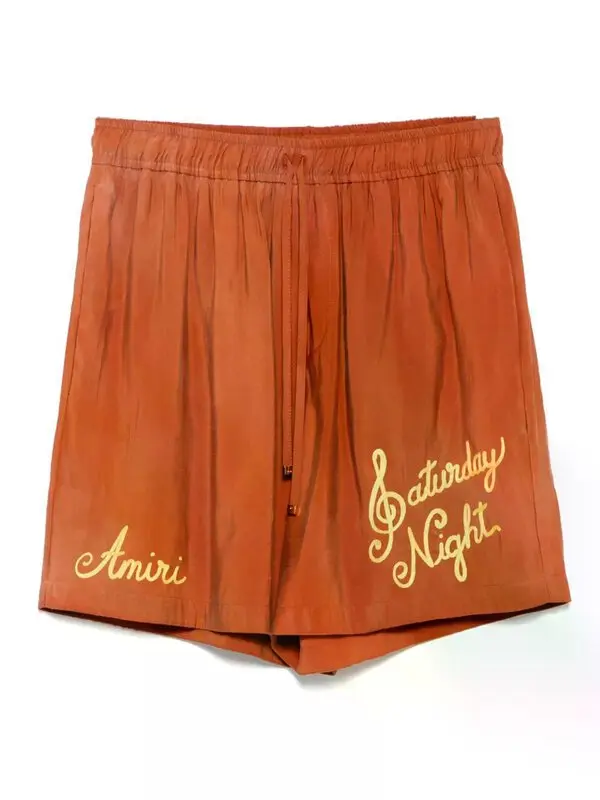 Amiri Saturday Night Shorts