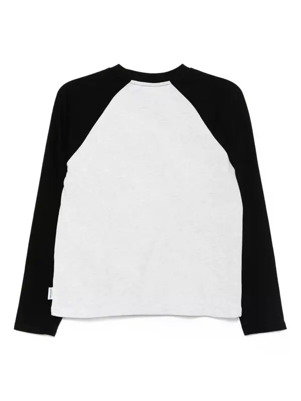 CHOCOOLATE Raglan Long-sleeved T-shirt - Black