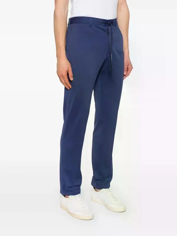CIRCOLO 1901 Piqué-weave Trousers - Blue