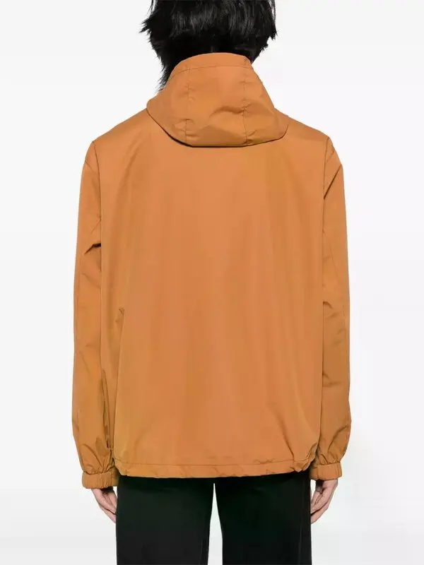 CHOCOOLATE Hooded Windbreaker - Orange