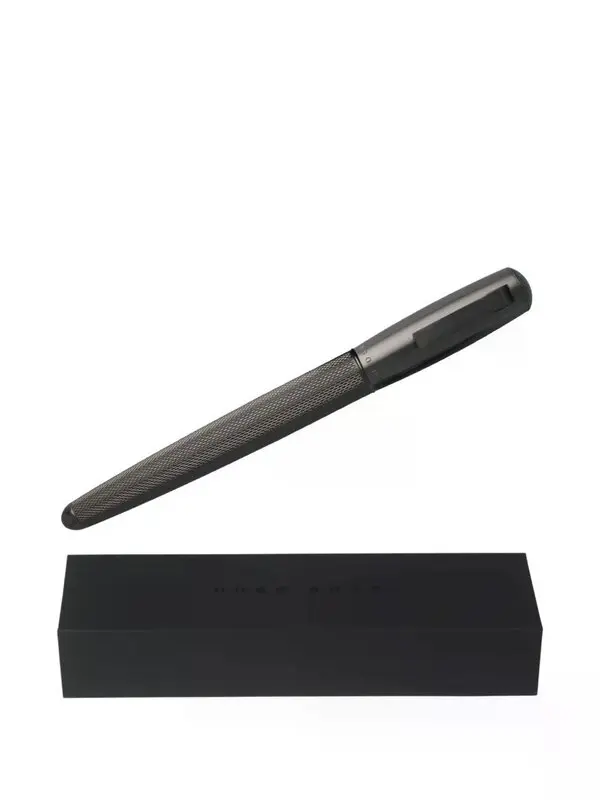 BOSS Formation Textured Metal Rollerball Pen