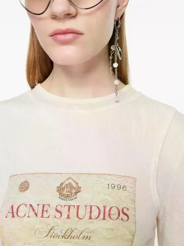 Acne Studios Claw Charm Chandelier Earring