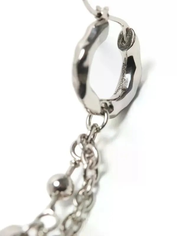 Acne Studios Claw Charm Chandelier Earring