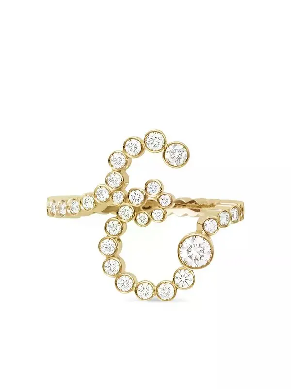 Sophie Bille Brahe 18k Yellow Diamond Ensemble Ring - Gold