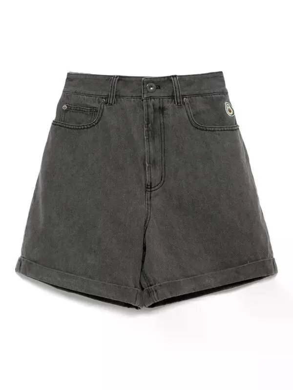 CHOCOOLATE Cotton Shorts - Grey