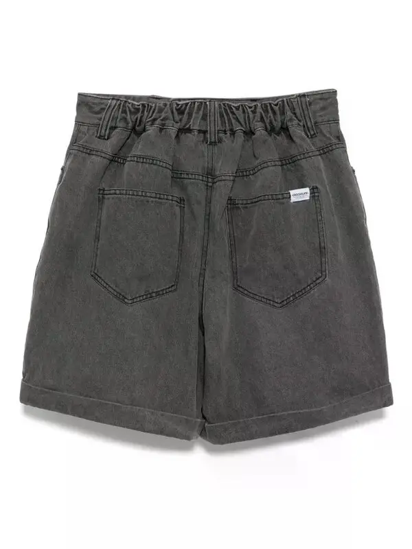 CHOCOOLATE Cotton Shorts - Grey
