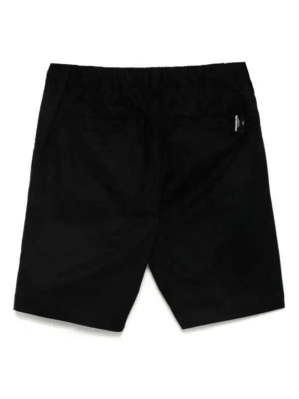 CHOCOOLATE Drawstring Bermuda Shorts - Black
