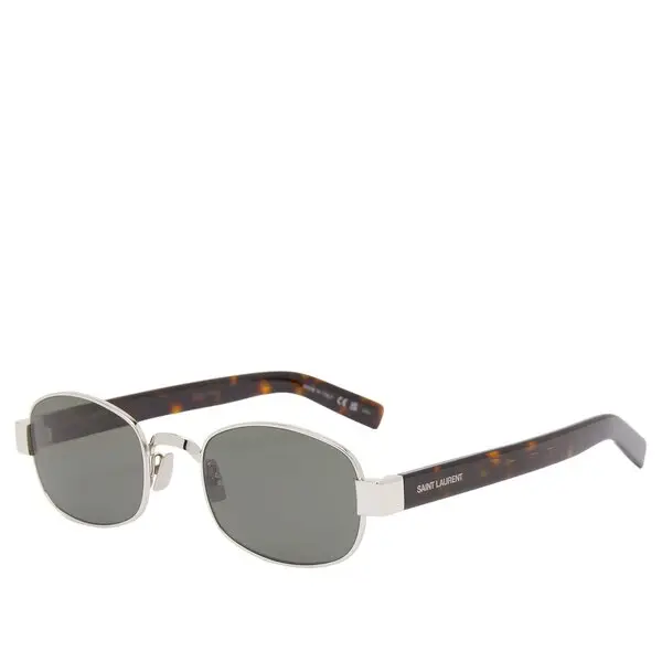 Saint Laurent Sl 706 Sunglasses - Silver/havana