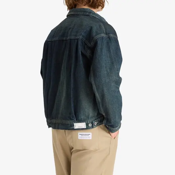 NEIGHBORHOOD Washed Denim Type-2 Jacket - Indigo