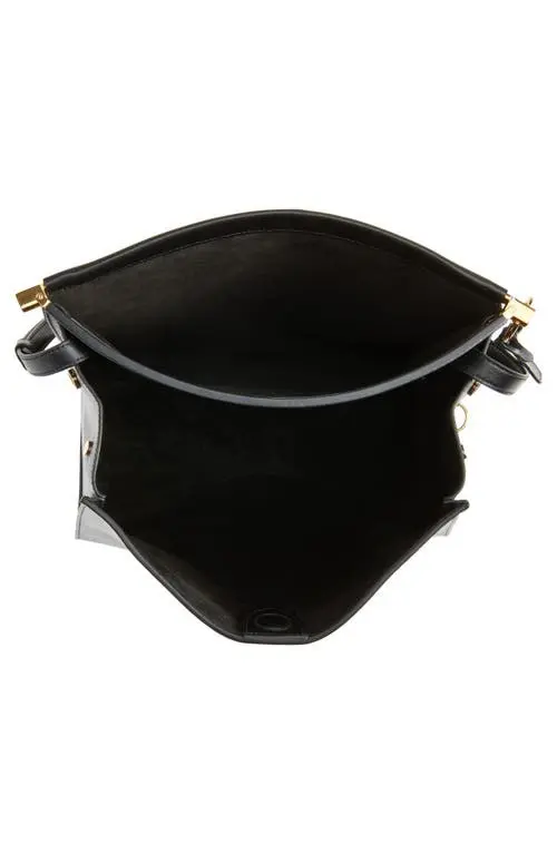 Alaïa Medium Le Click Leather Shoulder Bag - Noir