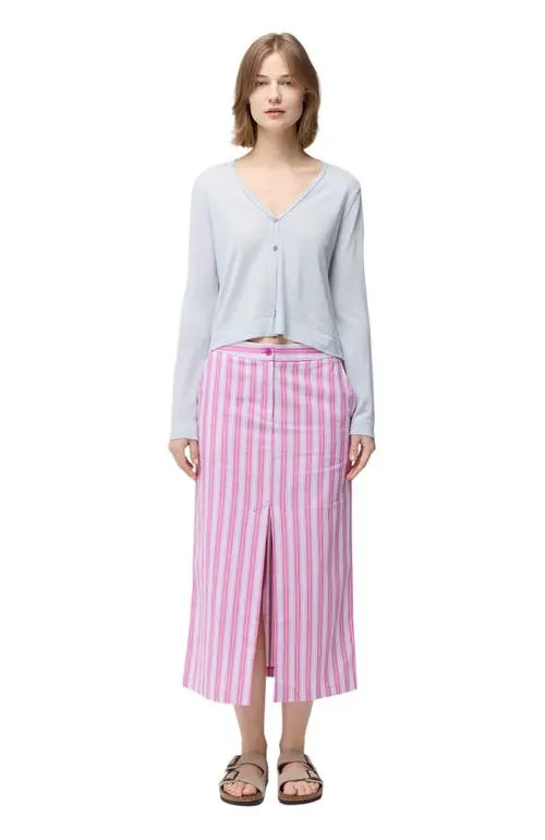 Gobi Cashmere Lightweight Cardigan - Ice Flow