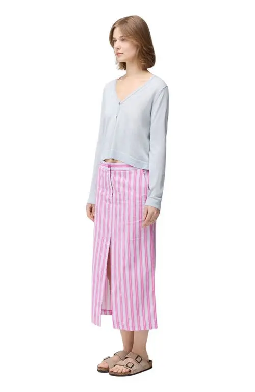 Gobi Cashmere Lightweight Cardigan - Ice Flow