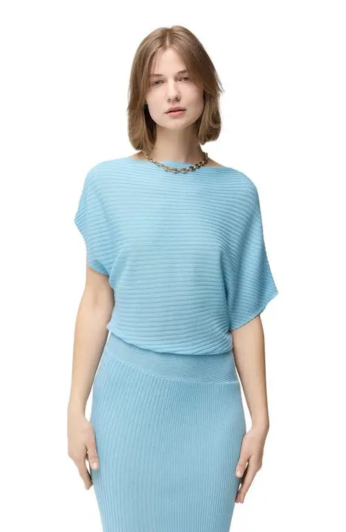 Gobi Cashmere Cashmere Asymmetric Silk Dress