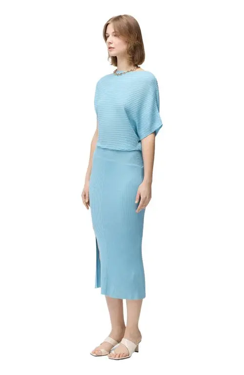 Gobi Cashmere Cashmere Asymmetric Silk Dress