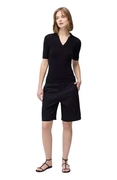 Gobi Cashmere Silk Blend Polo Shirt