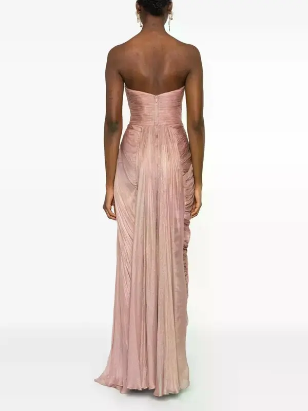 IRIS SERBAN Gisselle Maxi Dress - Neutrals