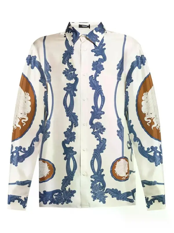 Versace Medusa Cameo-print Shirt