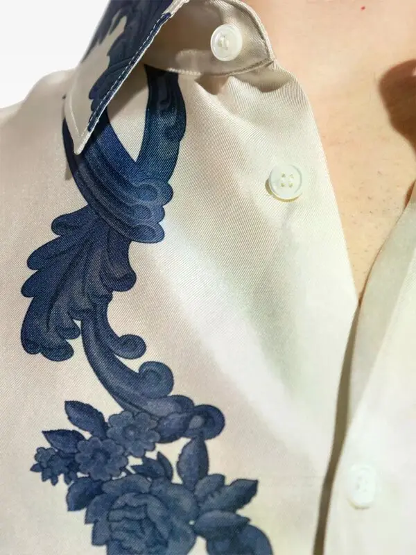 Versace Medusa Cameo-print Shirt