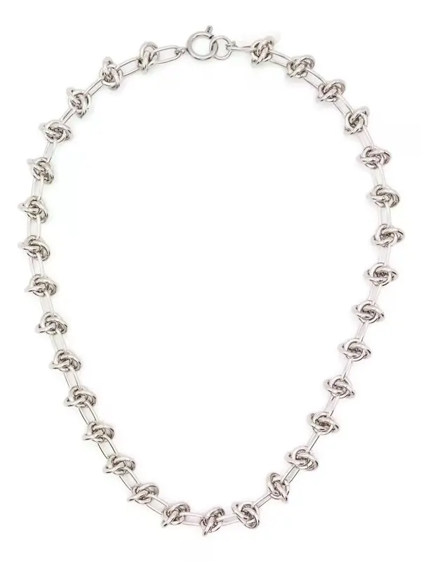 JUSTINE CLENQUET Daria Necklace - Silver