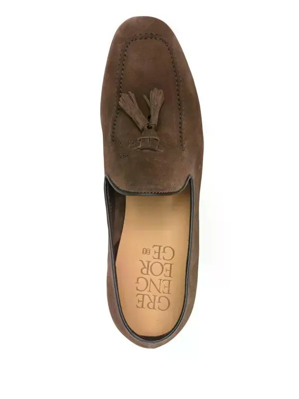 GREEN GEORGE Suede Loafers